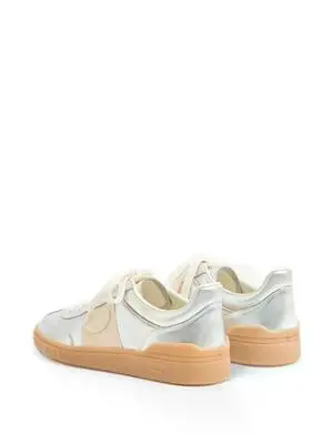 Valentino Garavani Upvillage Trainer In Laminated Calfskin