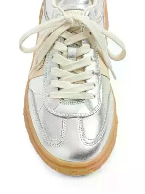 Valentino Garavani Upvillage Trainer In Laminated Calfskin