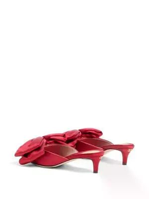Valentino Garavani Yolande Satin Mules 45mm