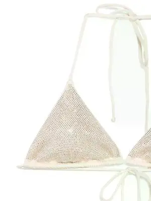 MC2 SAINT BARTH Embellished Triangle Bikini