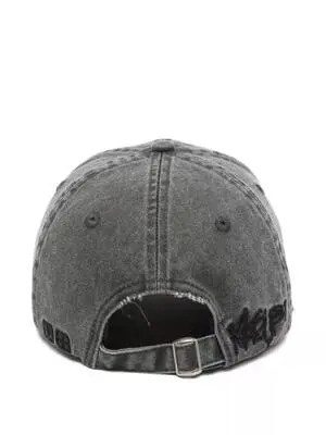 Ksubi Distressed Baseball Cap - Grey