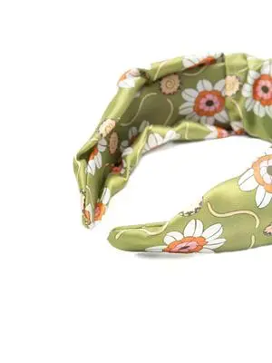 La DoubleJ Floral Print Padded Headband