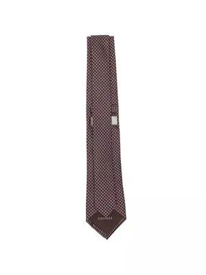 Canali Geometric Pattern Tie