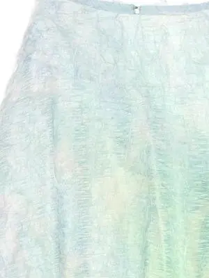 Antonio Marras Feather-effect A-line Midi Skirt