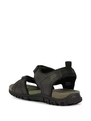 Geox Perforated Touch-strap Sandals