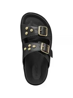 Geox Stud-embellished Buckle-fastening Sandals