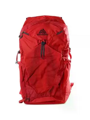 GREGORY Miko 25 Logo-print Panelled Backpack - Red