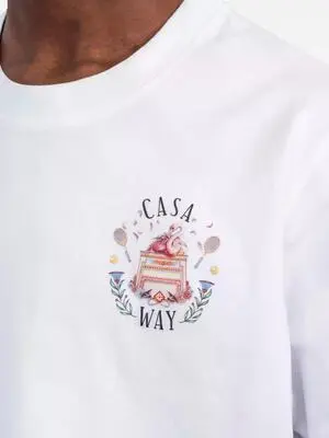 Casablanca Logo-print Cotton T-shirt
