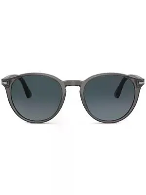 Persol Round Frame Sunglasses - Grey