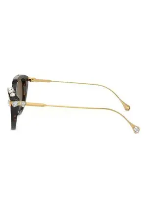 SWAROVSKI Crystal-embellished Cat-eye Sunglasses