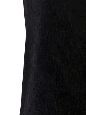 Co Coribbed Knit Silk-blend Sleeveless Top