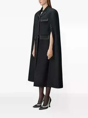 Thom Browne Chesterfield Cashmere Cape
