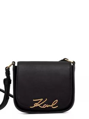 Karl Lagerfeld Signature Plaque Crossbody Bag