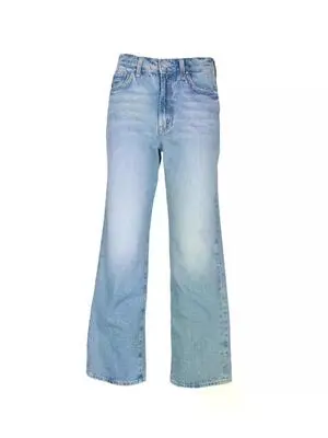 MOTHER Rambler Zip Flood Jeans - Blue
