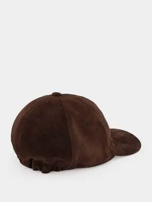 Valentino Garavani Suede Baseball Cap