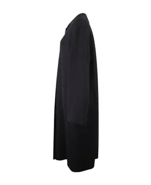 Max Mara Logo Detailed Belted Coat