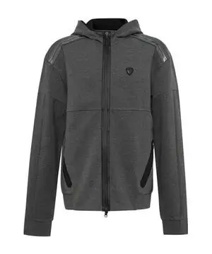 EA7 Hooded Zip Jacket - Black