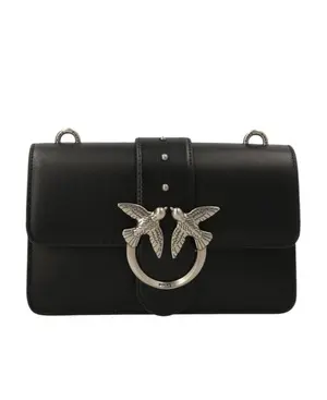 Pinko Love One Logo Plaque Mini Crossbody Bag