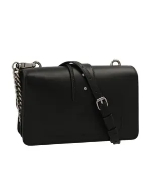 Pinko Love One Logo Plaque Mini Crossbody Bag