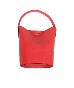 Longchamp Embossed Bucket Bags