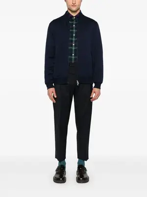 Brunello Cucinelli Zip-up Sweatshirt - Blue
