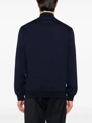 Brunello Cucinelli Zip-up Sweatshirt - Blue