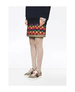 Gucci Ace Gg Supreme Sneakers - Multicolor