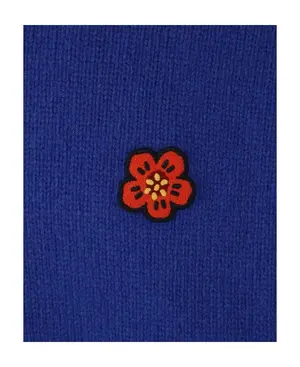 Kenzo Boke Flower Crewneck Knitted Jumper