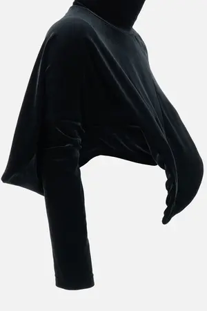Junya Watanabe High-neck Asymmetrical Top