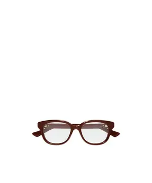 Gucci Gucci Square Frame Eyeglasses Red
