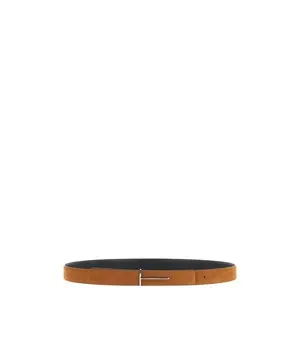 TOM FORD Slim-t Reversible Belt - Brown