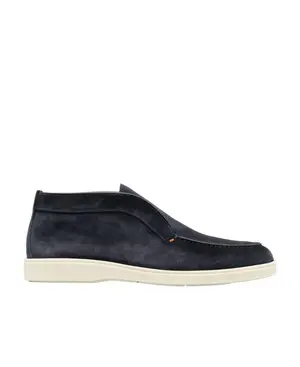 Santoni Desert Round-toe Slip-on Boots