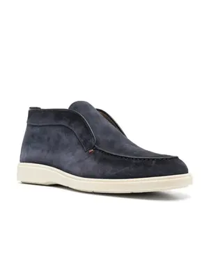 Santoni Desert Round-toe Slip-on Boots