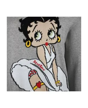 Moschino Embellished Knit Sweater