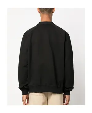 Kenzo Logo-embroidered V-neck Buttoned Jacket