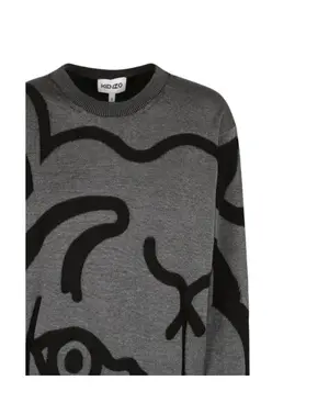 Kenzo Devoré-effect Cotton Jumper