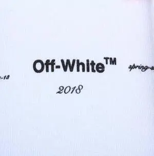 Off-White Logo Hooded Sweater