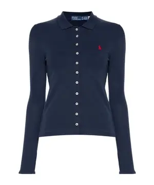 Ralph Lauren Polo Pony Polo Shirt - Navy Blue