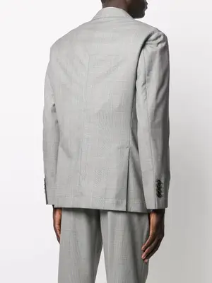 Brunello Cucinelli Check-print Virgin-wool Blazer