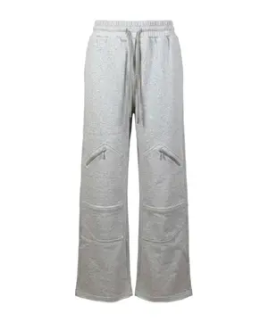 Off-white Relaxed Sports Pants For Women