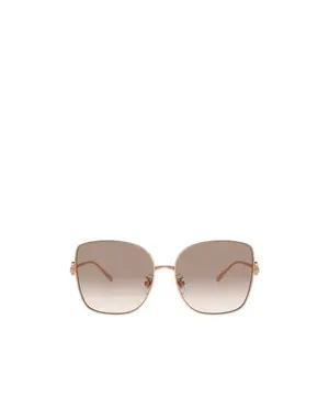 Tory Burch Full Rim Sunglasses - Rose Gold