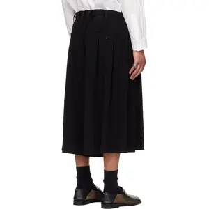 Yohji Yamamoto 8 Tucks Wide Leg Trousers