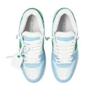 Off-White Out Of Office" Sneakers With Arrow Pattern - Blue