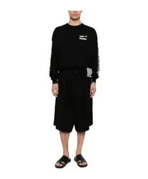 Yohji Yamamoto X Neighborhood Printed Long Sleeve Sweatshirt