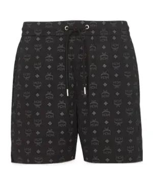Mcm Monogram Print Shorts