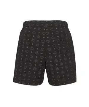 Mcm Monogram Print Shorts