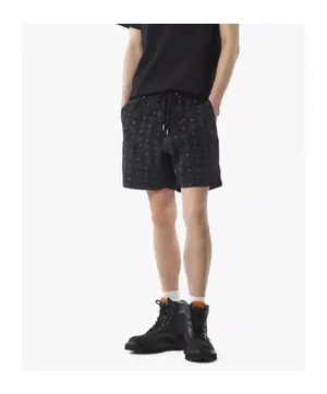Mcm Monogram Print Shorts