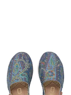 Etro Jacquard Paisley Espadrilles