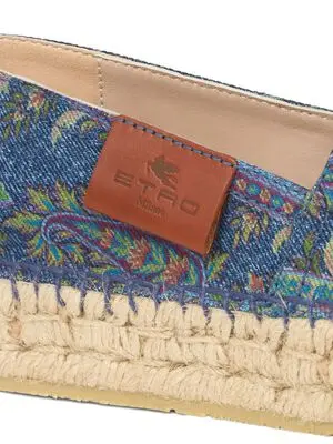 Etro Jacquard Paisley Espadrilles