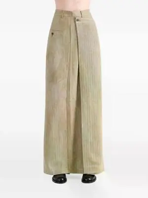 UMA WANG Maxi Skirt - Brown